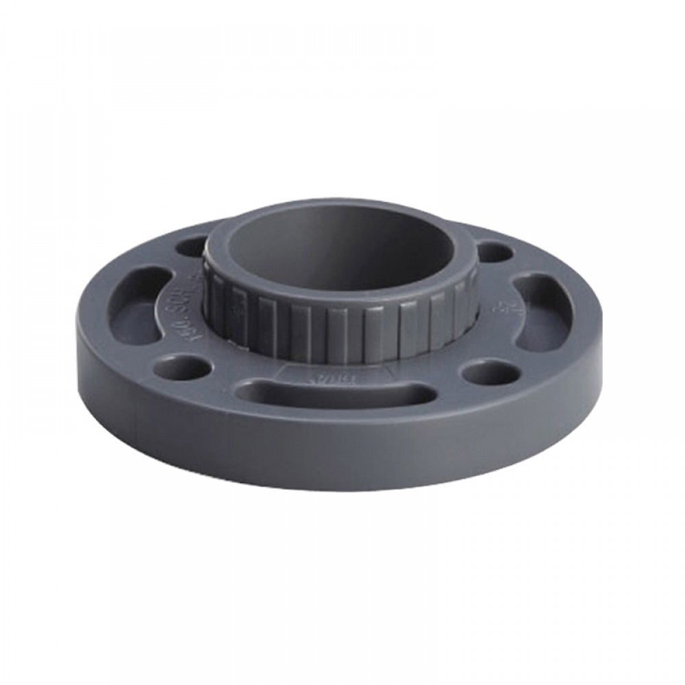 Plastic flange plate