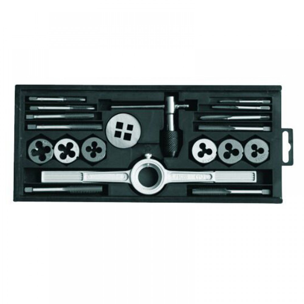 19 sets of taps and dies