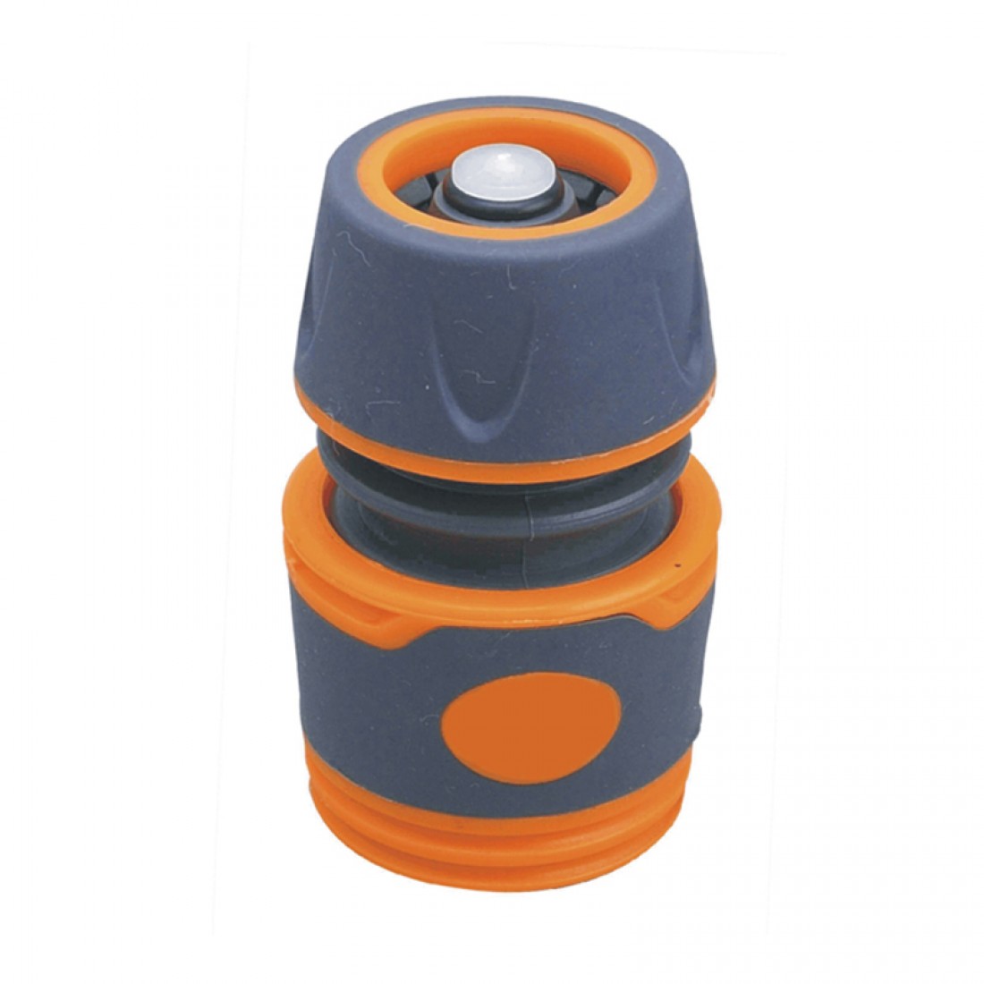 Water-stop hose connector soft coated