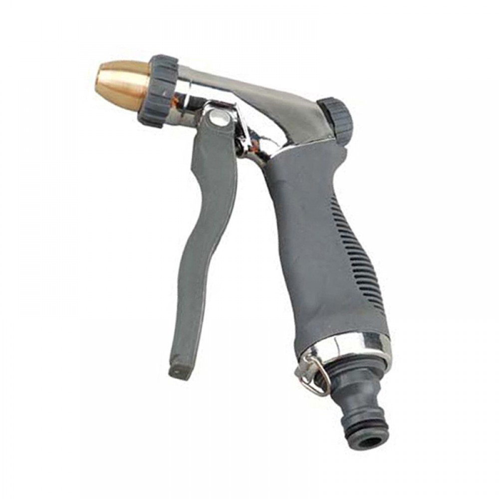 Adjustable metal spray gun chrome plated