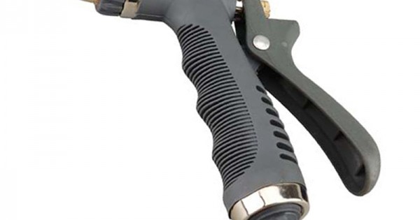Adjustable metal spray gun chrome plated