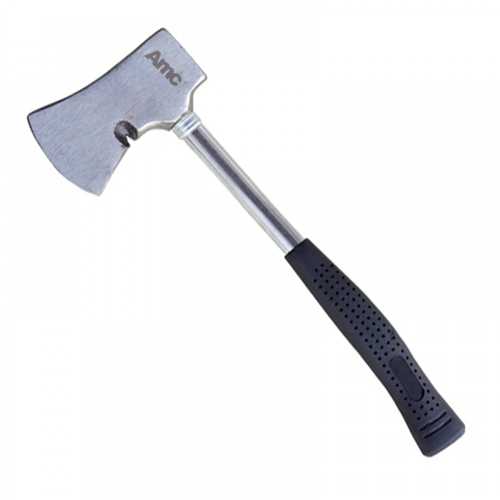 Axe with steel tubular handle