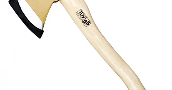 AXE with wooden handle