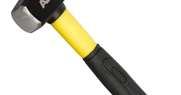 German type stoning hammer with TPR handle