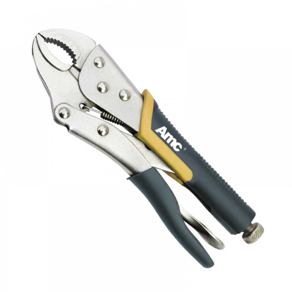 Lock grip plier Long-jaws(TPR handle)