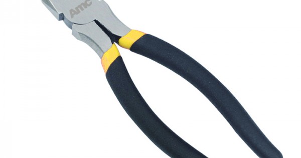 Combination plier double colour dipped handle