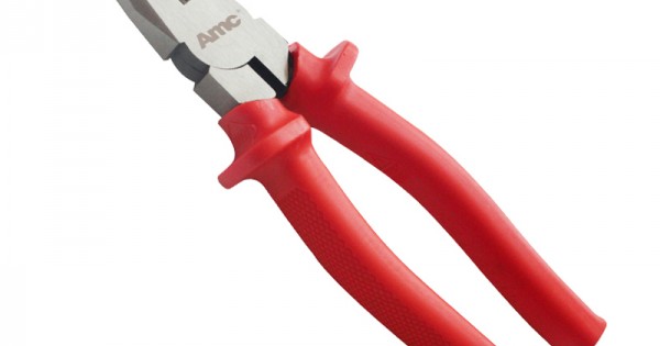 Combination plier with 1000v plastic handle