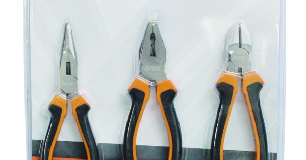 3 Piece pliers set