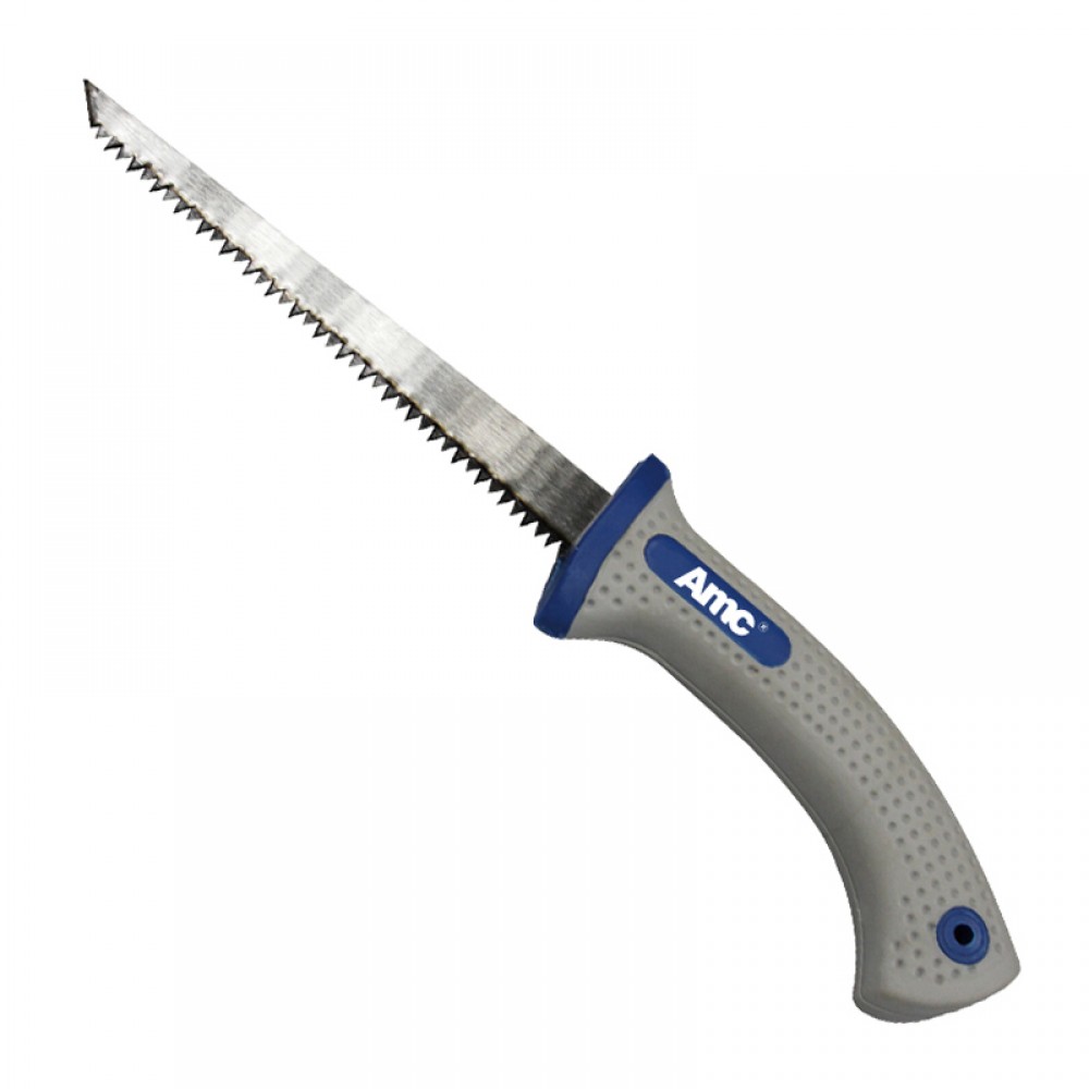 Drywall hand saw with double color plastic handle