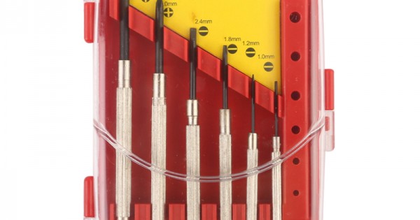 6pc Screwdriver used in clocks