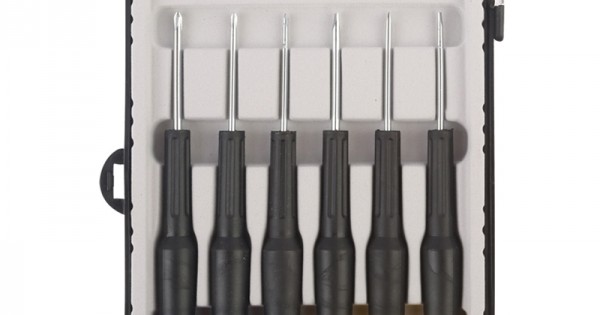 6pc Screwdriver used in clocks