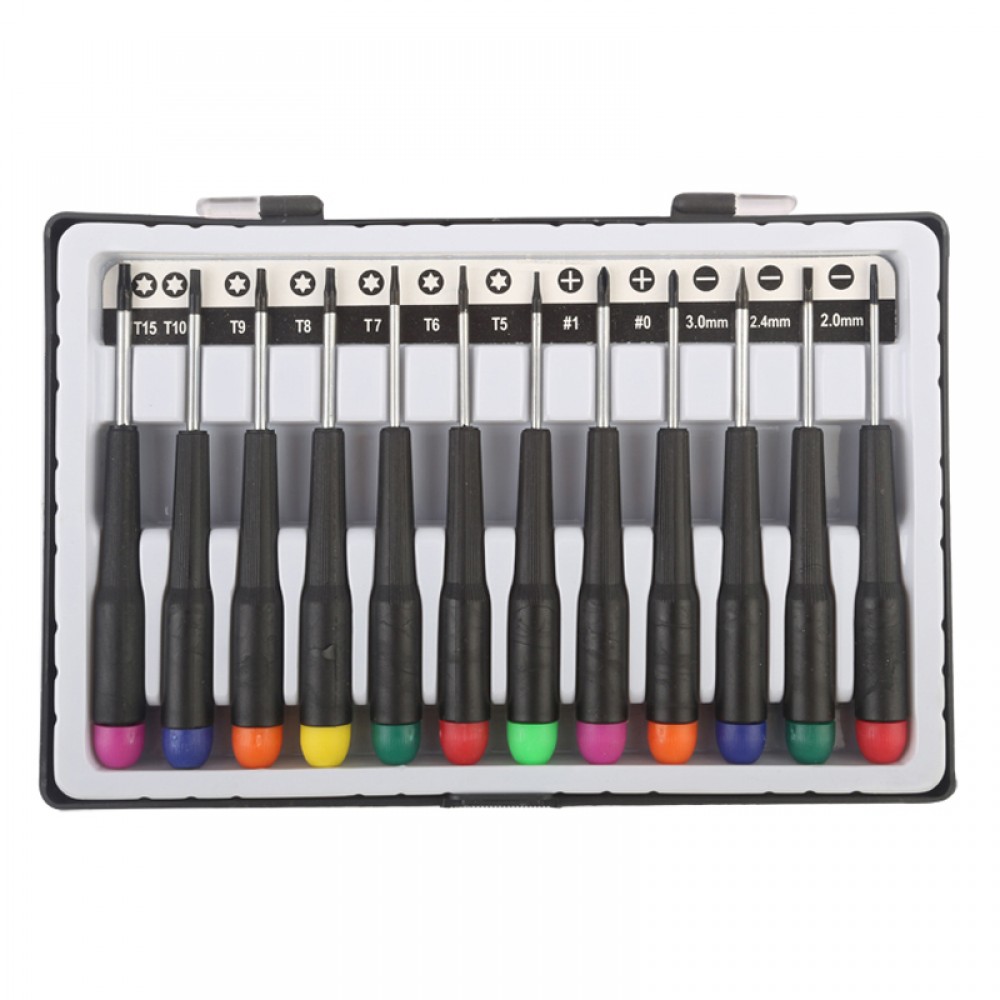 12pc Screwdriver used in clocks