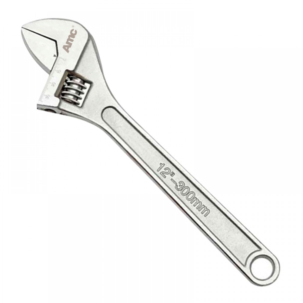 Adjustable wrench chrome plated/matt finished