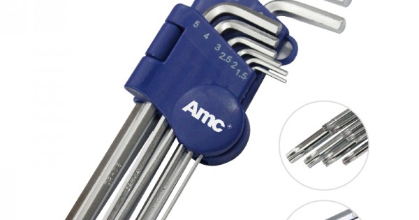 9pcs hex key wrench set