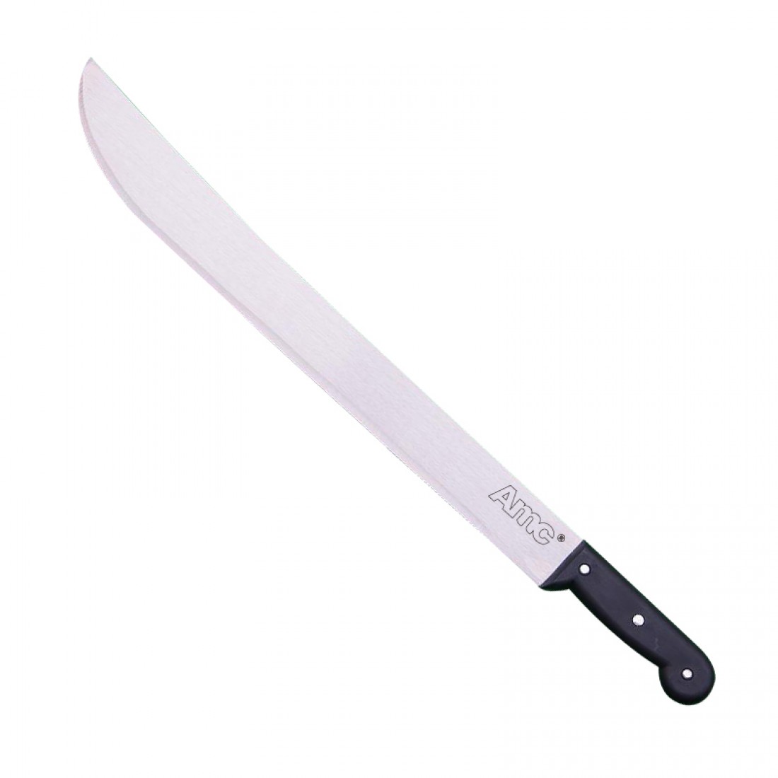 Machete with plastic handle