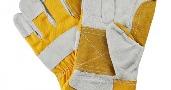 Leather welding gloves