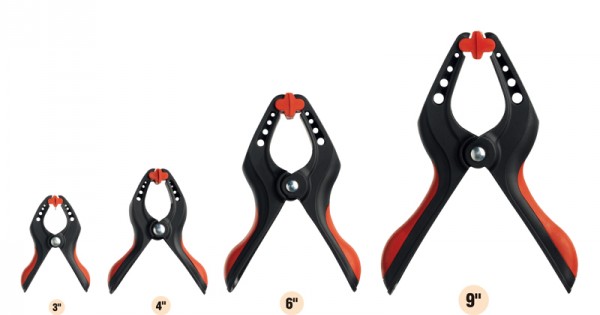 Double color spring clamp